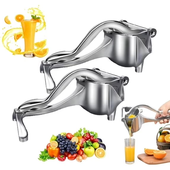 Hand Juicer Squeezer 2025- Aluminum Manual Press Juicer, Aluminum Alloy ...