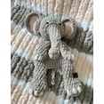 Hand-Knit Elephant Snuggler | Soft & Cuddly Chunky Knit Plush Toy ...