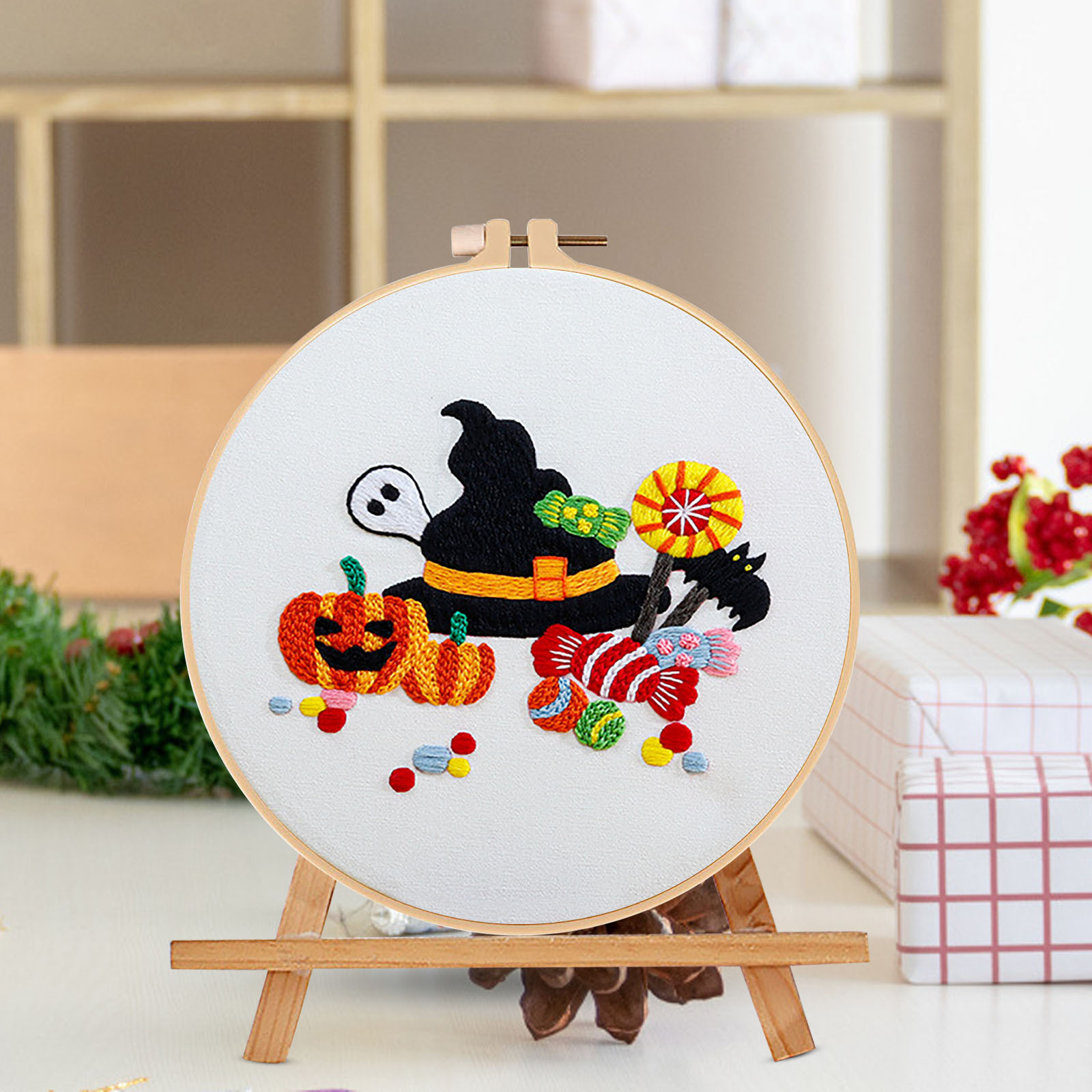 Hand Knitted Throw Blankets Knitting Kits for Adults with Yarn Knitting ...