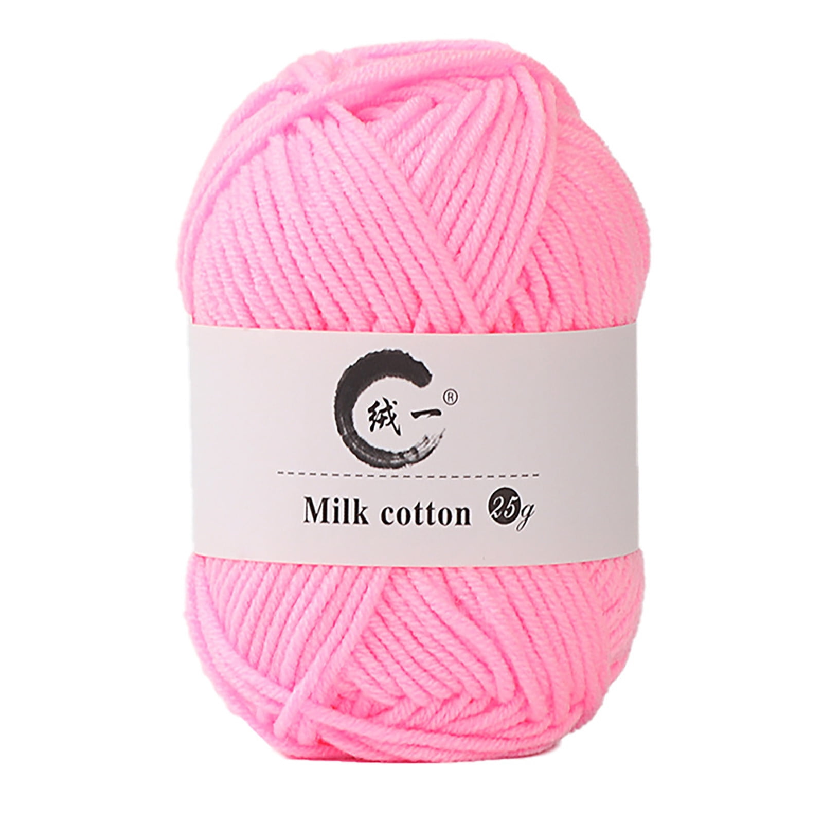 Hand Knitting Yarn 25g Milk Cotton Crochet Soft Baby Wool Multiple ...