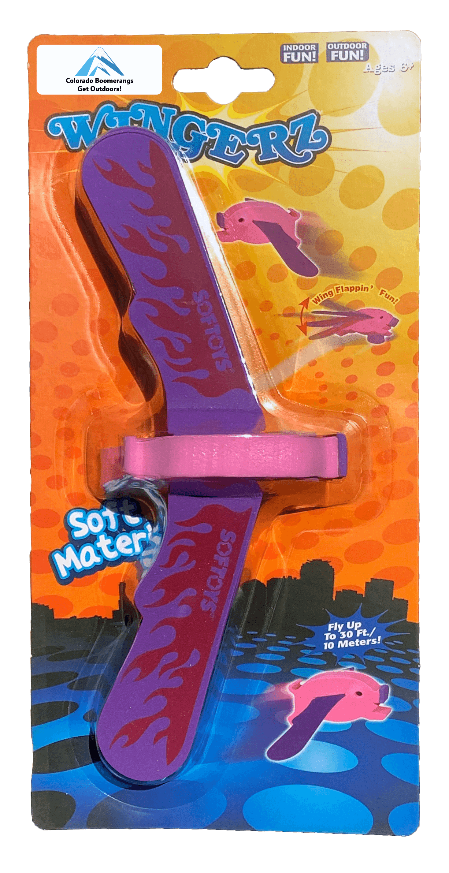 Hand Launched "Wingerz Flying Pig" Airplanes - Flying Toys - Walmart.com
