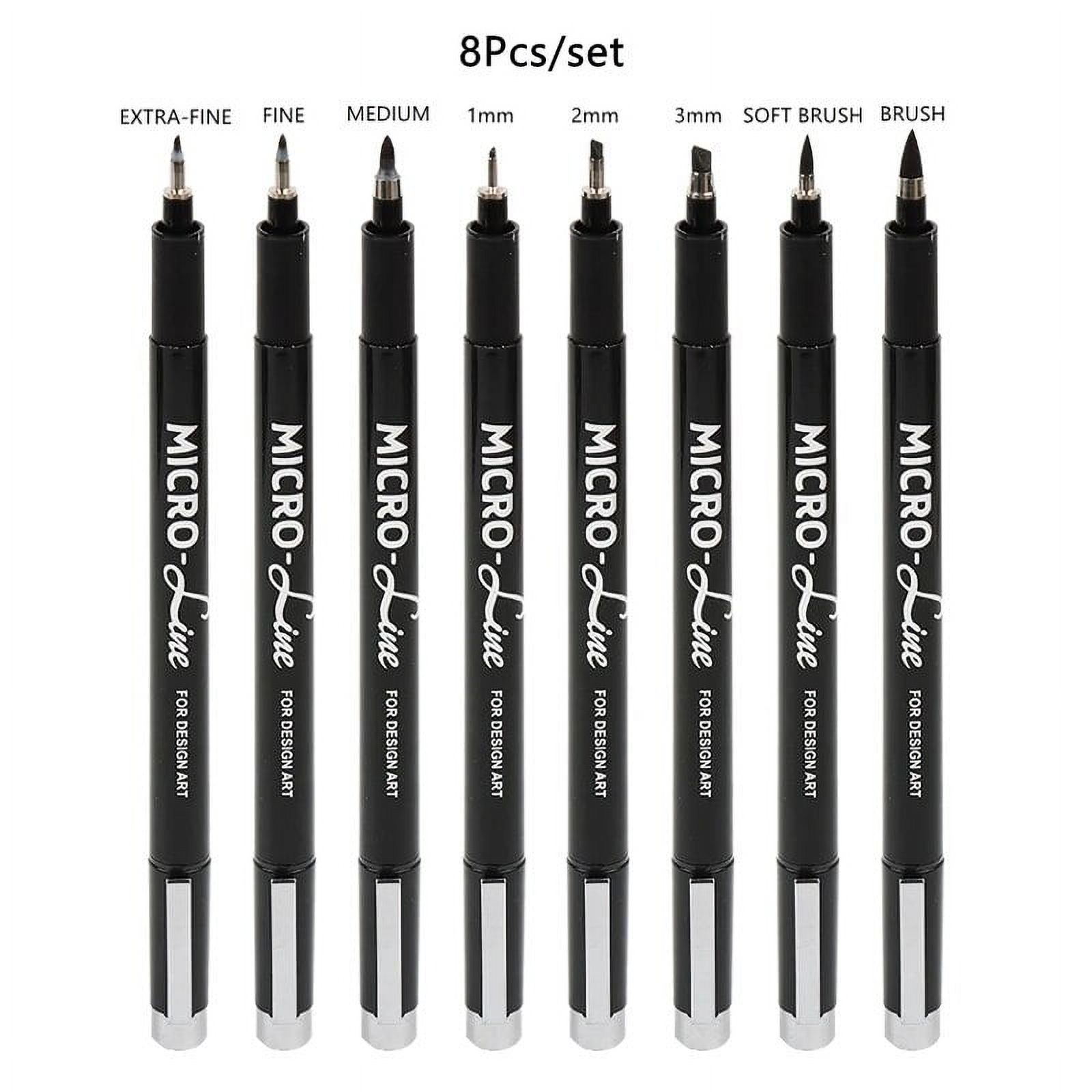 Hand Lettering Pens, Calligraphy Brush Pen, Pigment Liner Micron Pen ...