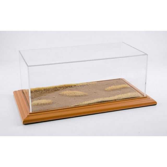 Hand Made Acrylic Display Case (Desert Road Diorama) Case [1:18 scale ...