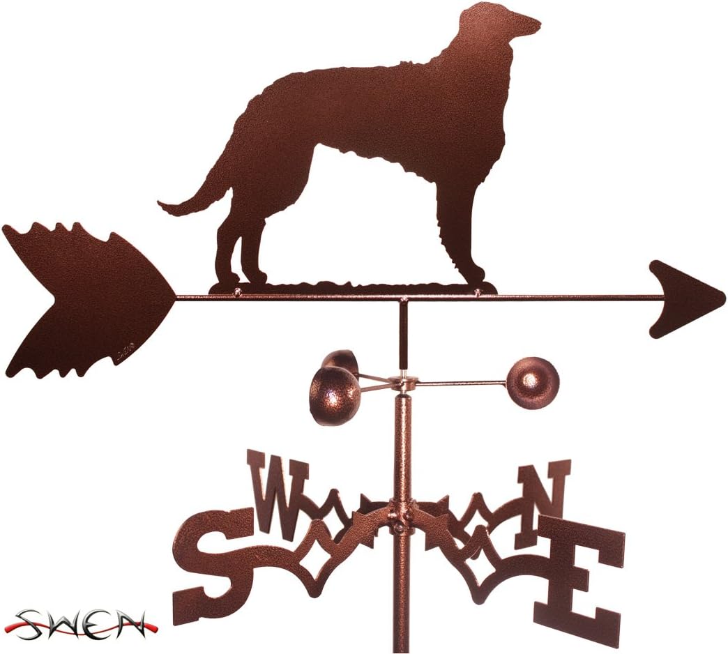 Hand Made Borzoi Dog Garden Stake Weathervane ~New~ - Walmart.com