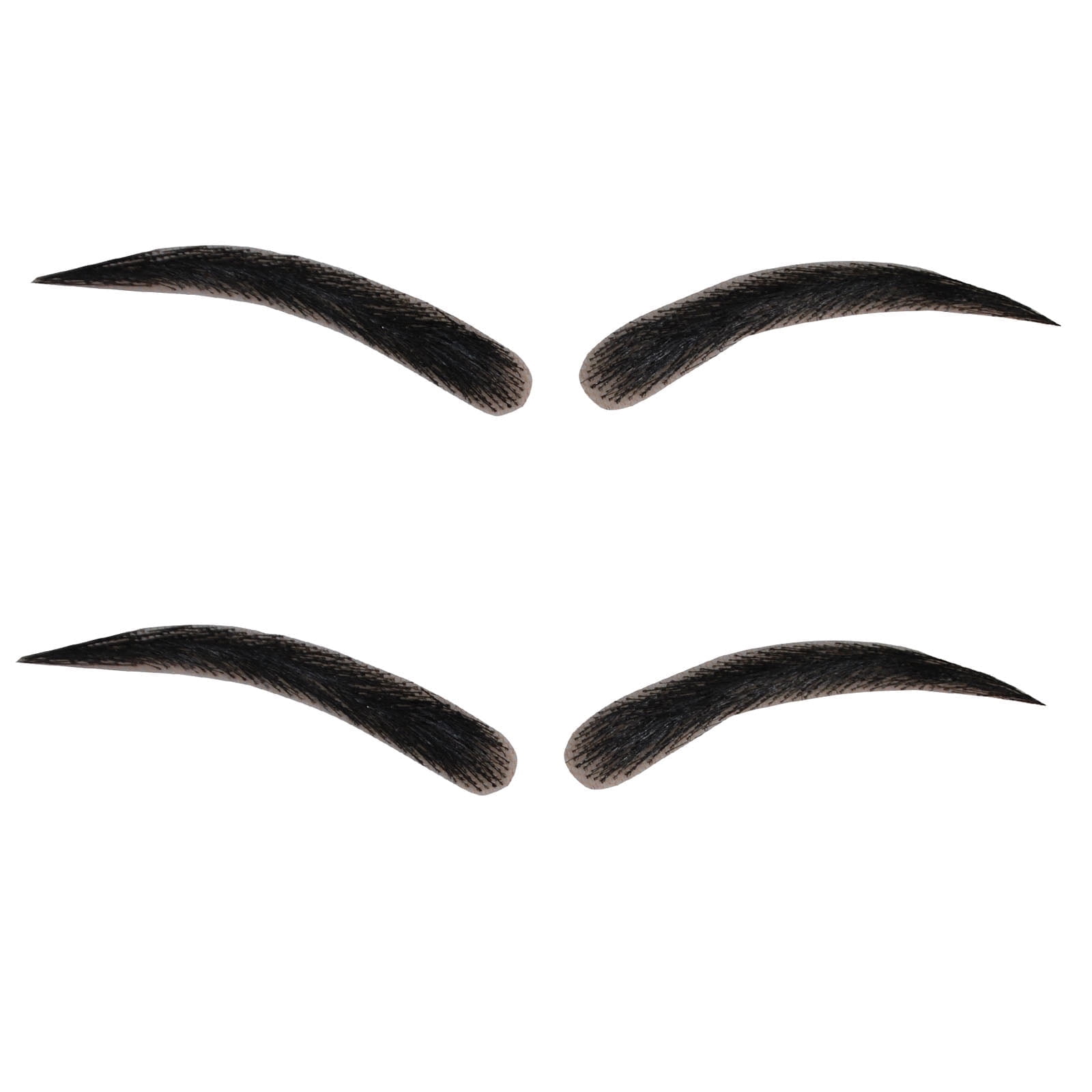 Hand Made Human Hair Eyebrow Fake Eyebrow for Women Black Color French ...