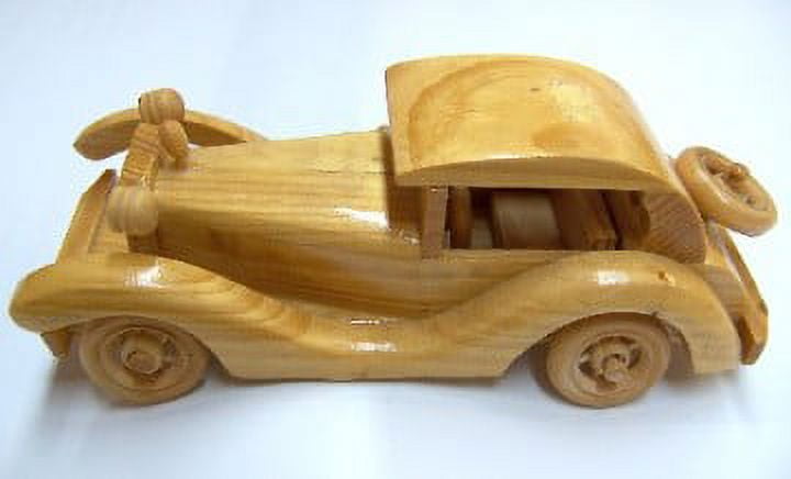 Hand Made Movable Wooden Cars - Walmart.com