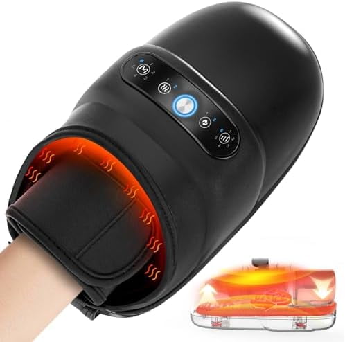 Hand Massager with Auto-Roller Massage, Cordless Hand Massager with ...