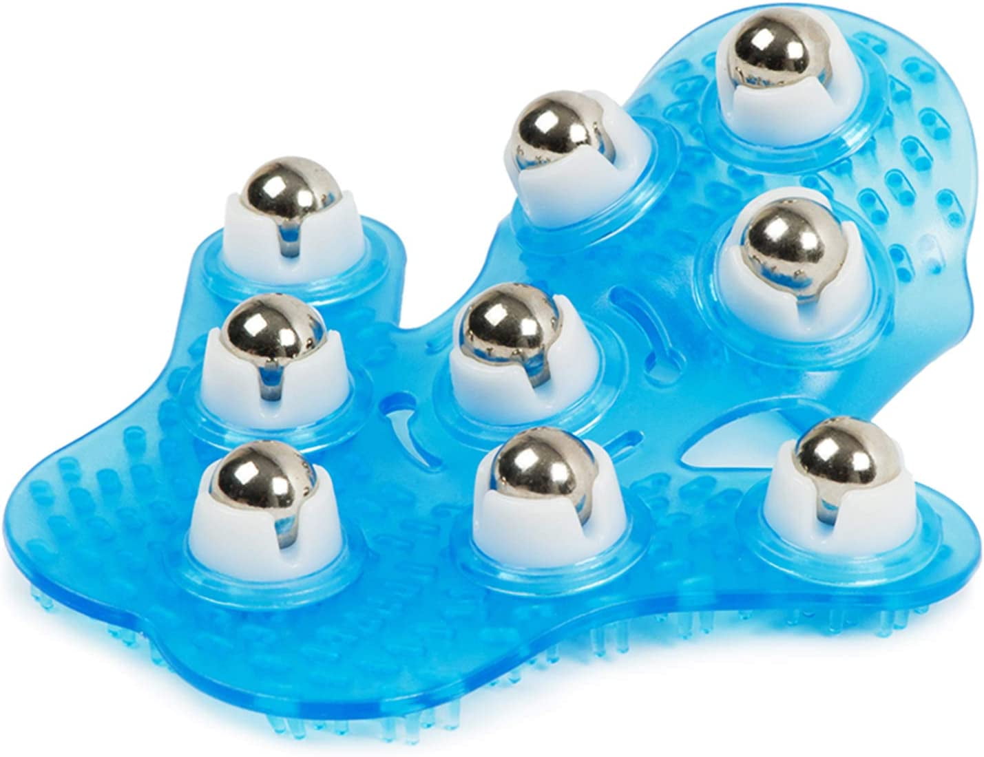 Hand Massager Glove - Manual Palm Massager with 9 360-Degree Rolling ...
