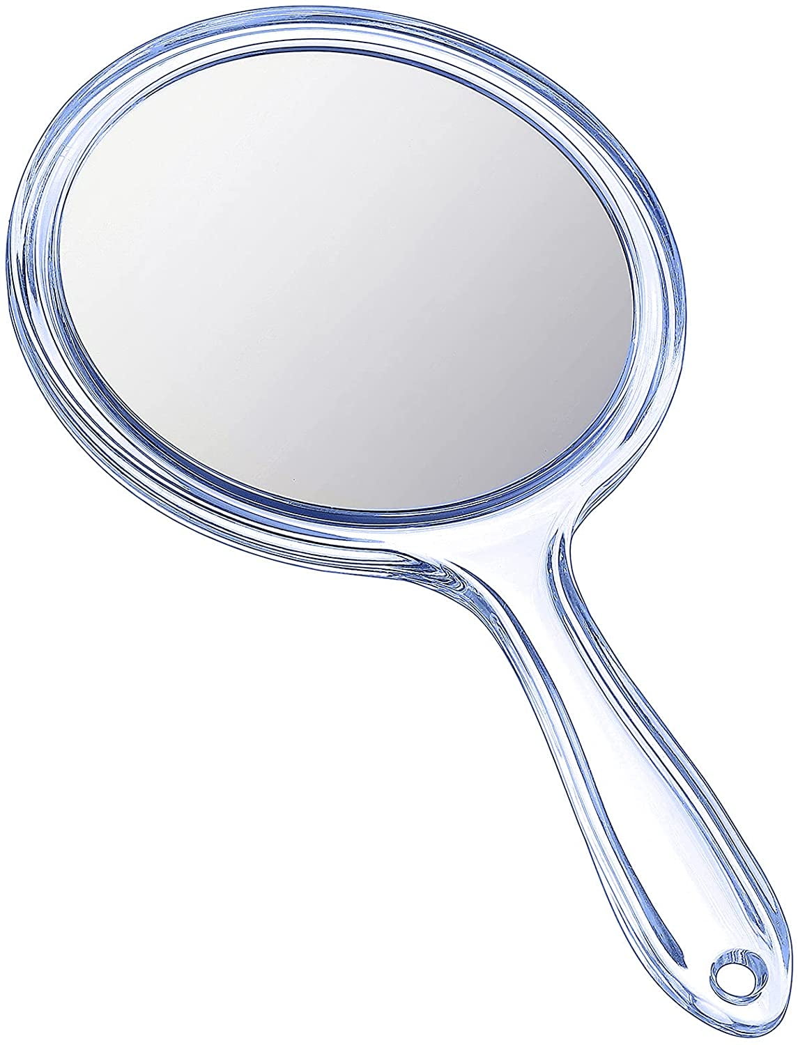 Hand Mirror Double-Sided Handheld Mirror 1X/ 2X Magnifying Mirror with ...
