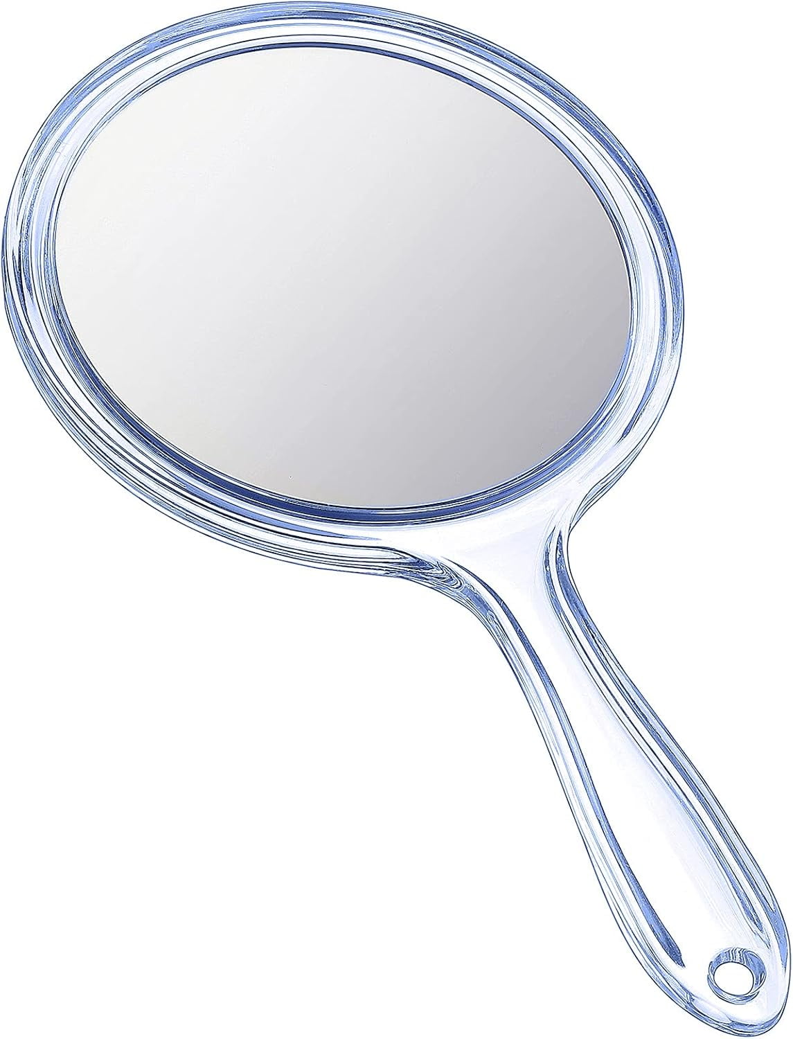 Hand Mirror Double-Sided Handheld Mirror 1X/ 2X Magnifying Mirror with ...