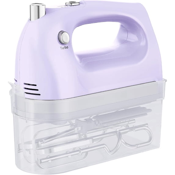 Hand Mixer 400W, 5 Speed handheld Mixer, 5 Stainless Accessories for ...