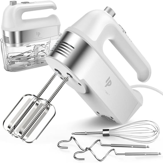 Hand Mixer , 450W Kitchen Mixers with Scale Cup Storage Case, Turbo ...