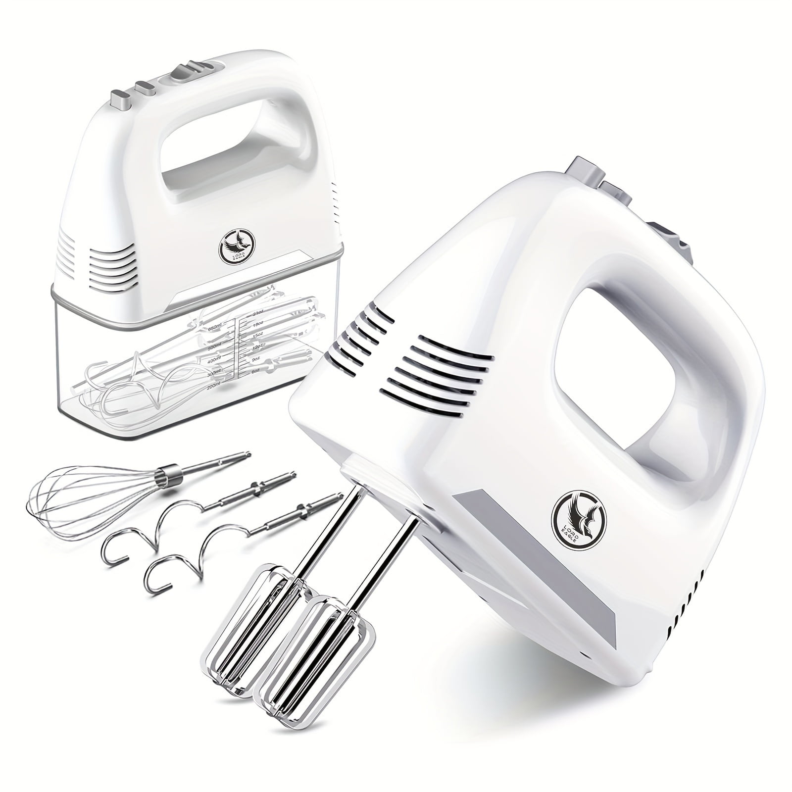 [Hand Mixer | 5 Speed] FANRUINA 400W Hand Mixer Electric | Turbo Boost ...