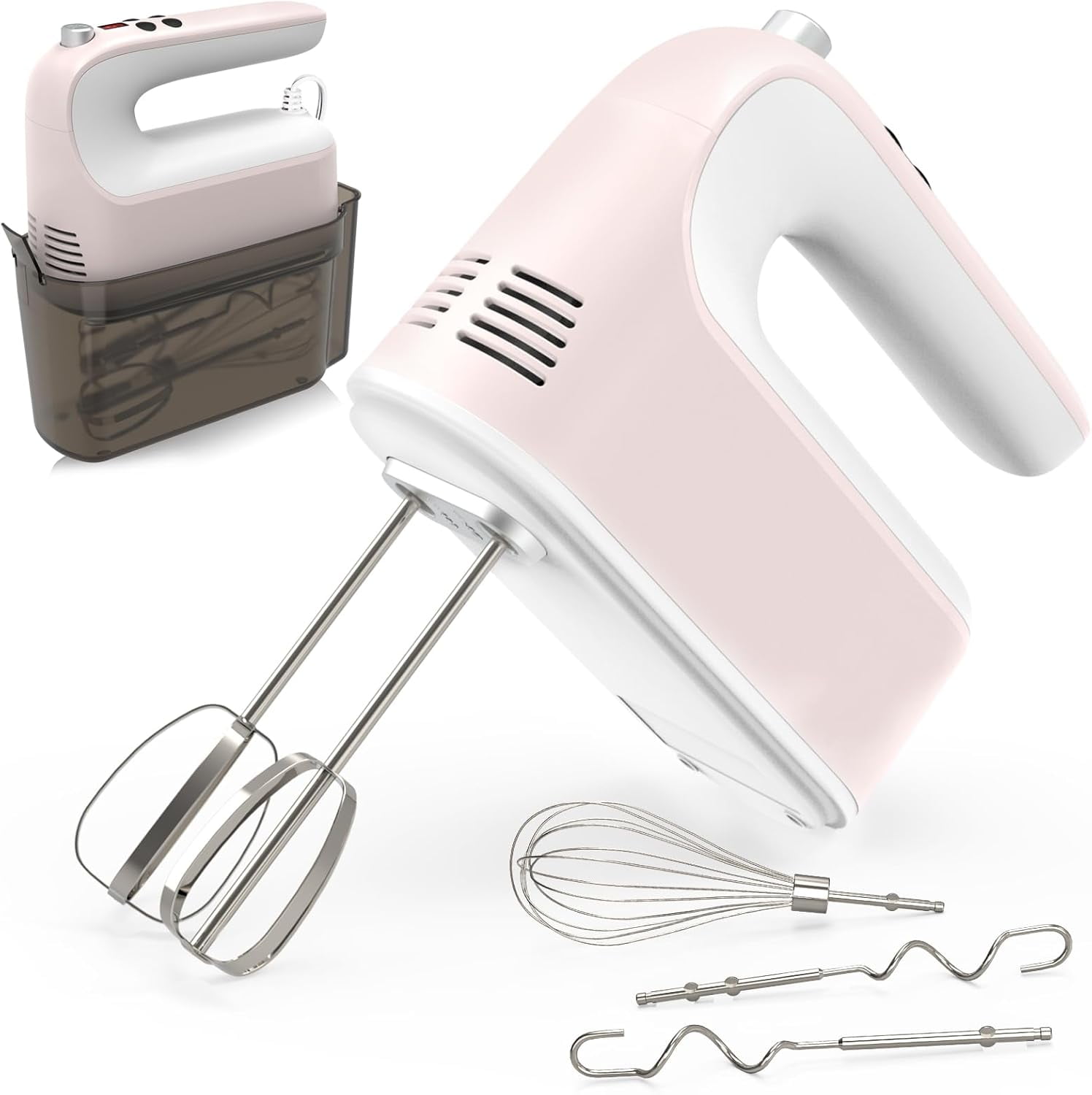 Hand Mixer Electric, 5-Speed 400W Powerful Motor, Hand Mixer Electric ...