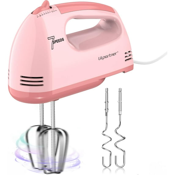 Hand Mixer Electric, Small Food Mixer 7 Speeds Handheld Blender, 304 ...