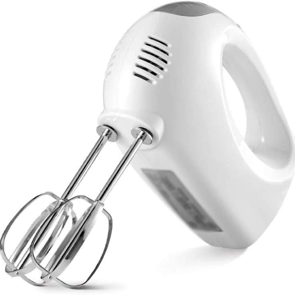 White Whisk,5 Speed Hand Mixer Electric, 125W Power Kitchen Hand Mixers ...