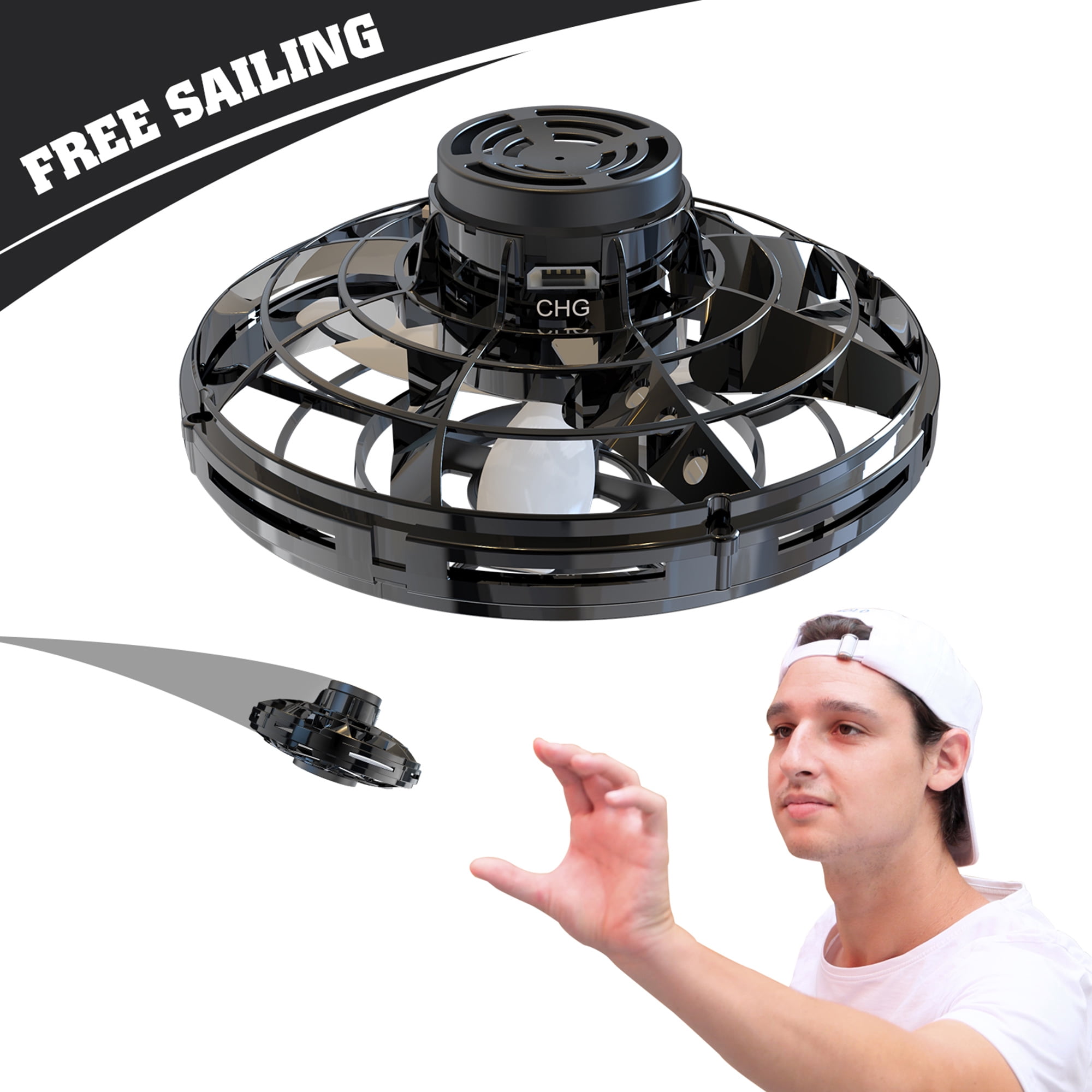 Hand Operated Drones for Kids or Adults - Scoot Hands Free Mini Drone ...