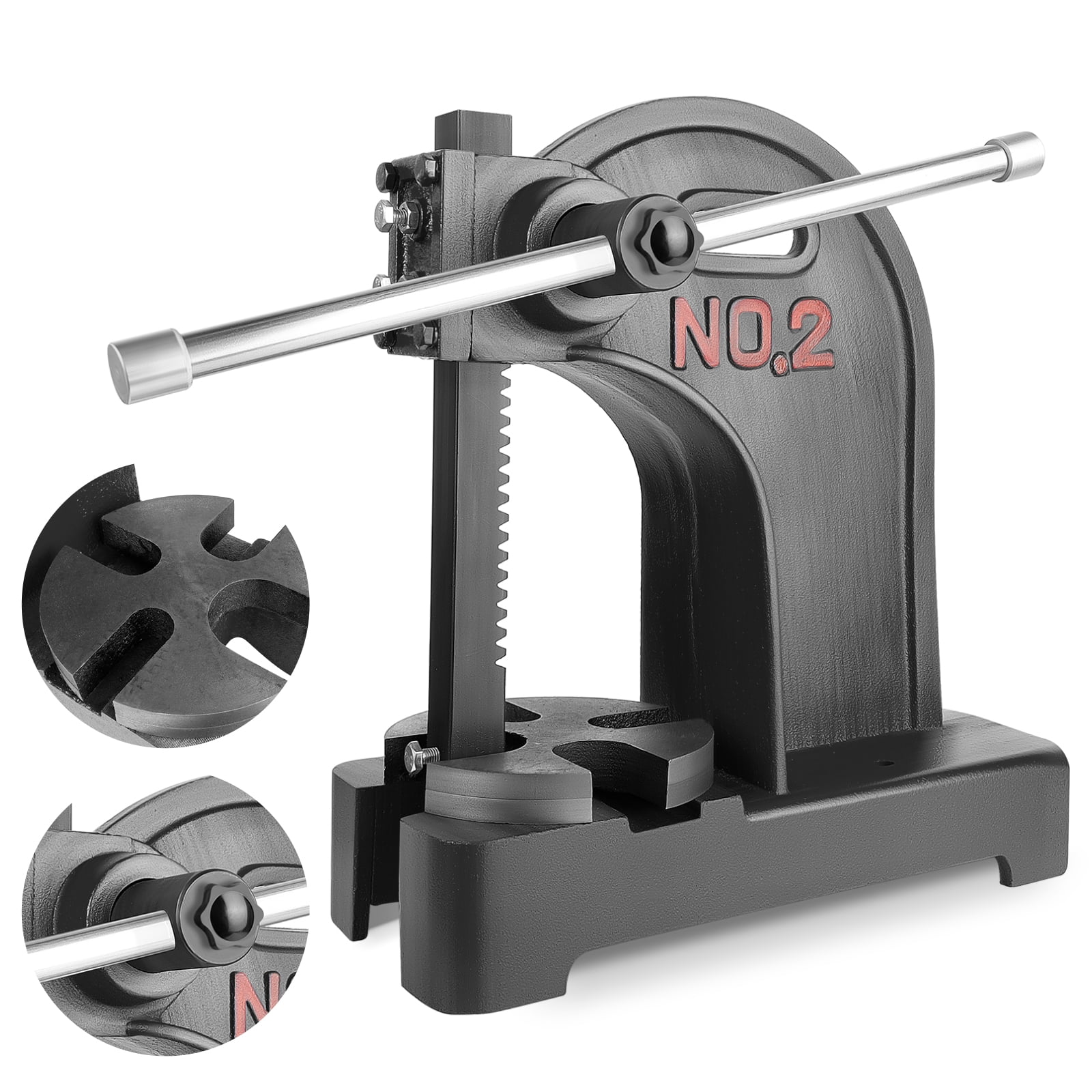 Hand Operated Press, 2T Capability, Manual Press Tool, Gear Press ...