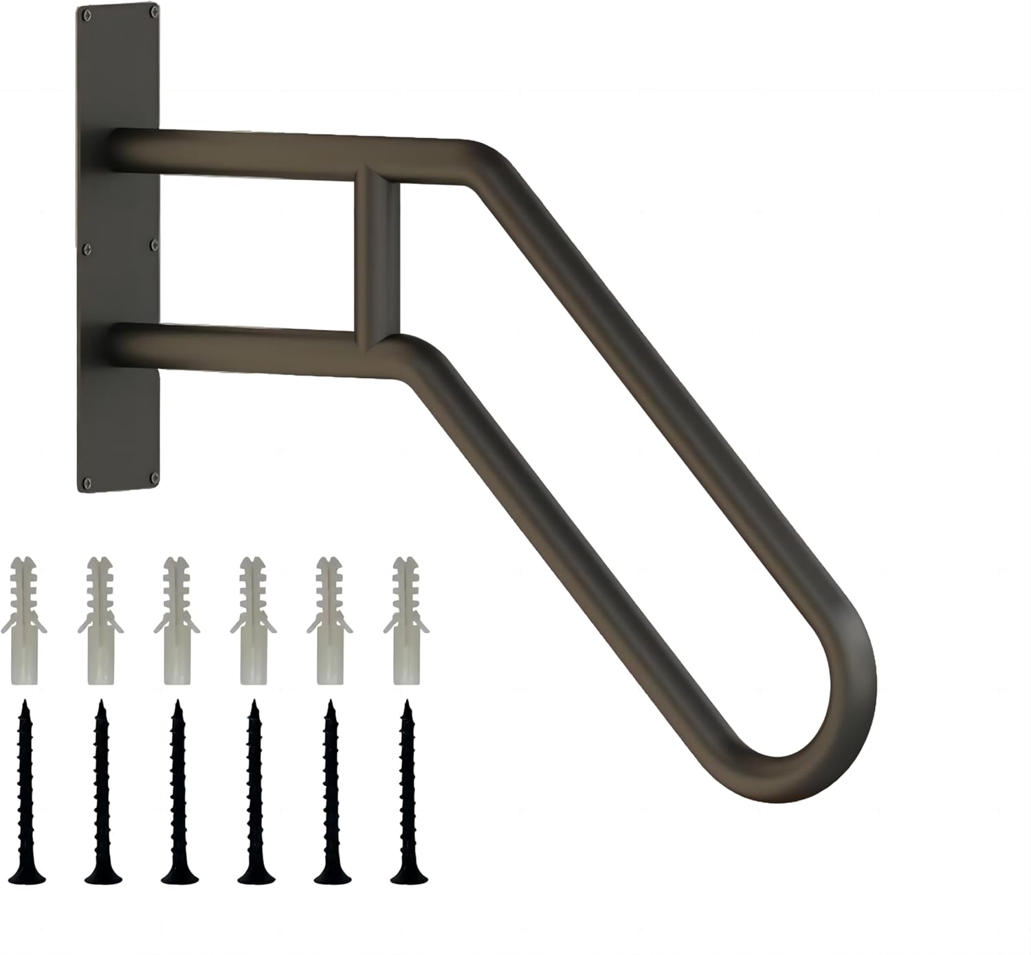 Hand for Outdoor Steps - Grab Bars, Wall Mount Heavy Duty Stair Railing ...