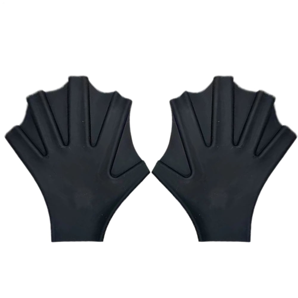 Hand Paddles for Swimming, Silicone Swimming Trainer, Duck Paw Hand ...