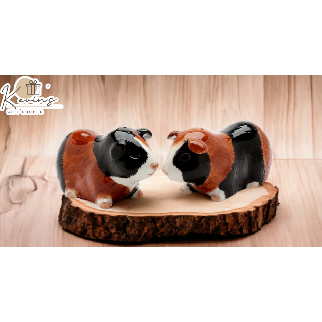 Hand Painted Ceramic Guinea Pig Salt and Pepper Shakers - Walmart.com