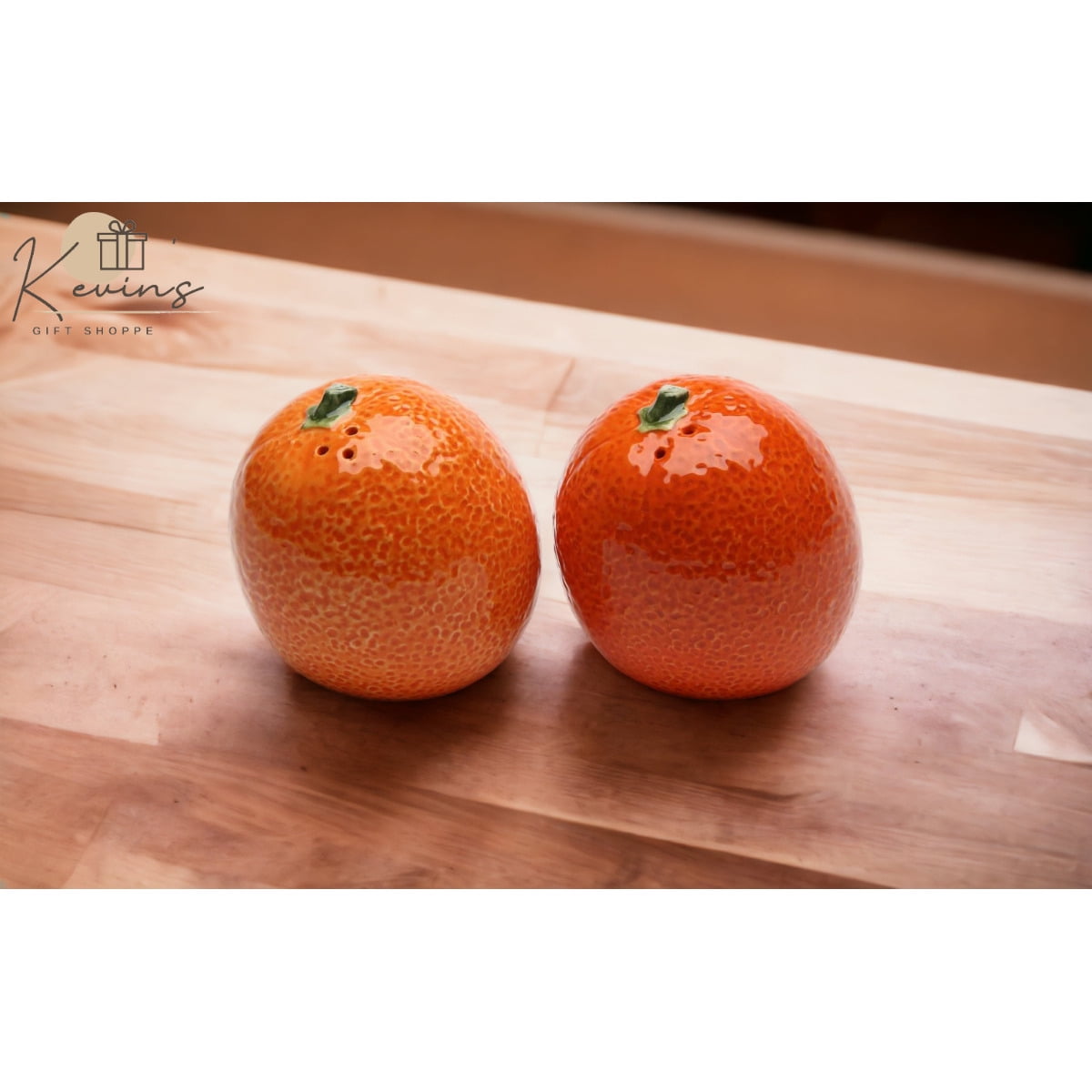 Hand Painted Ceramic Orange Salt and Pepper Shakers 2.25 Inch - Walmart.com