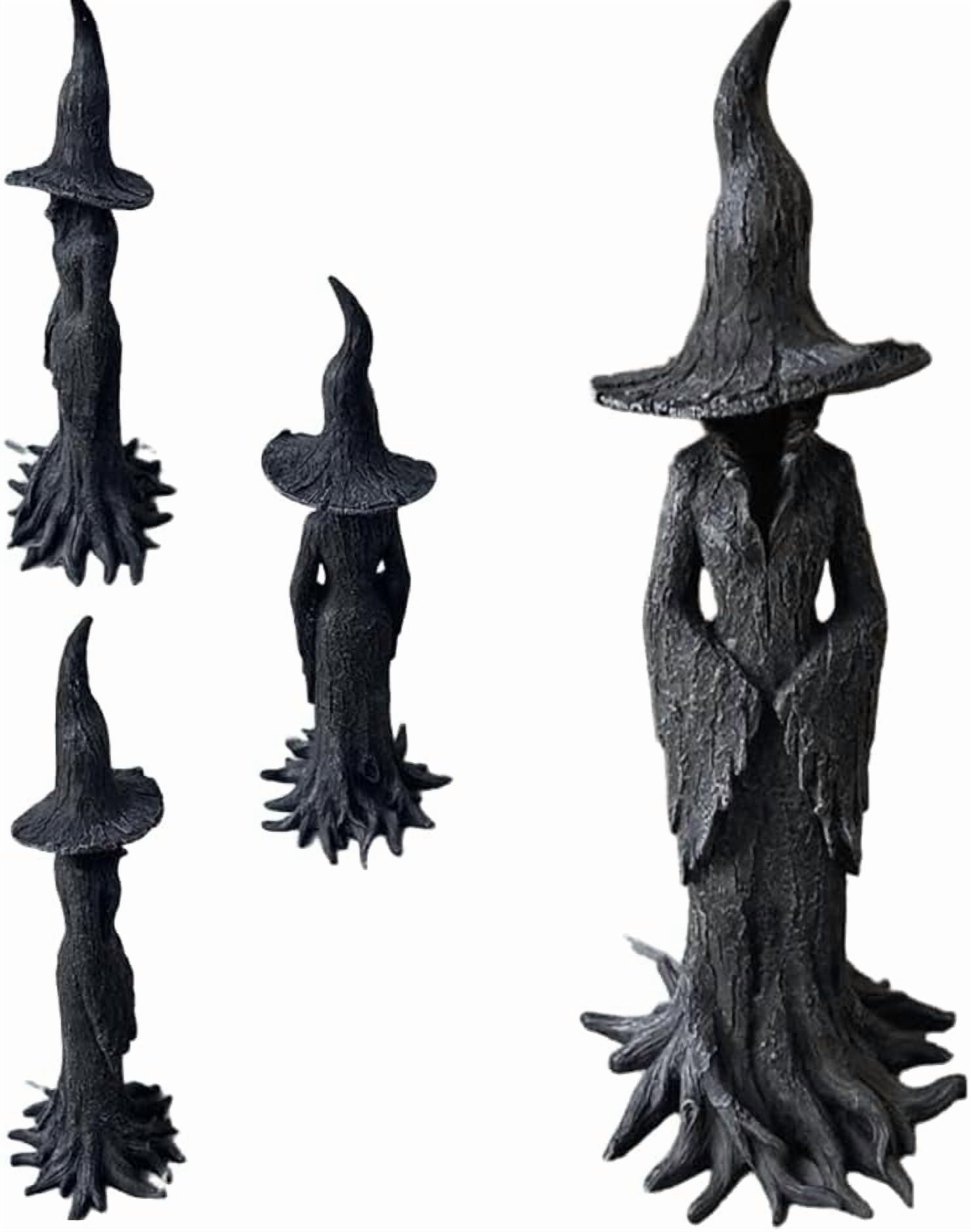 Hand-Painted Enchanting Witch Statue: The Guardian of Your Home, 2025 ...