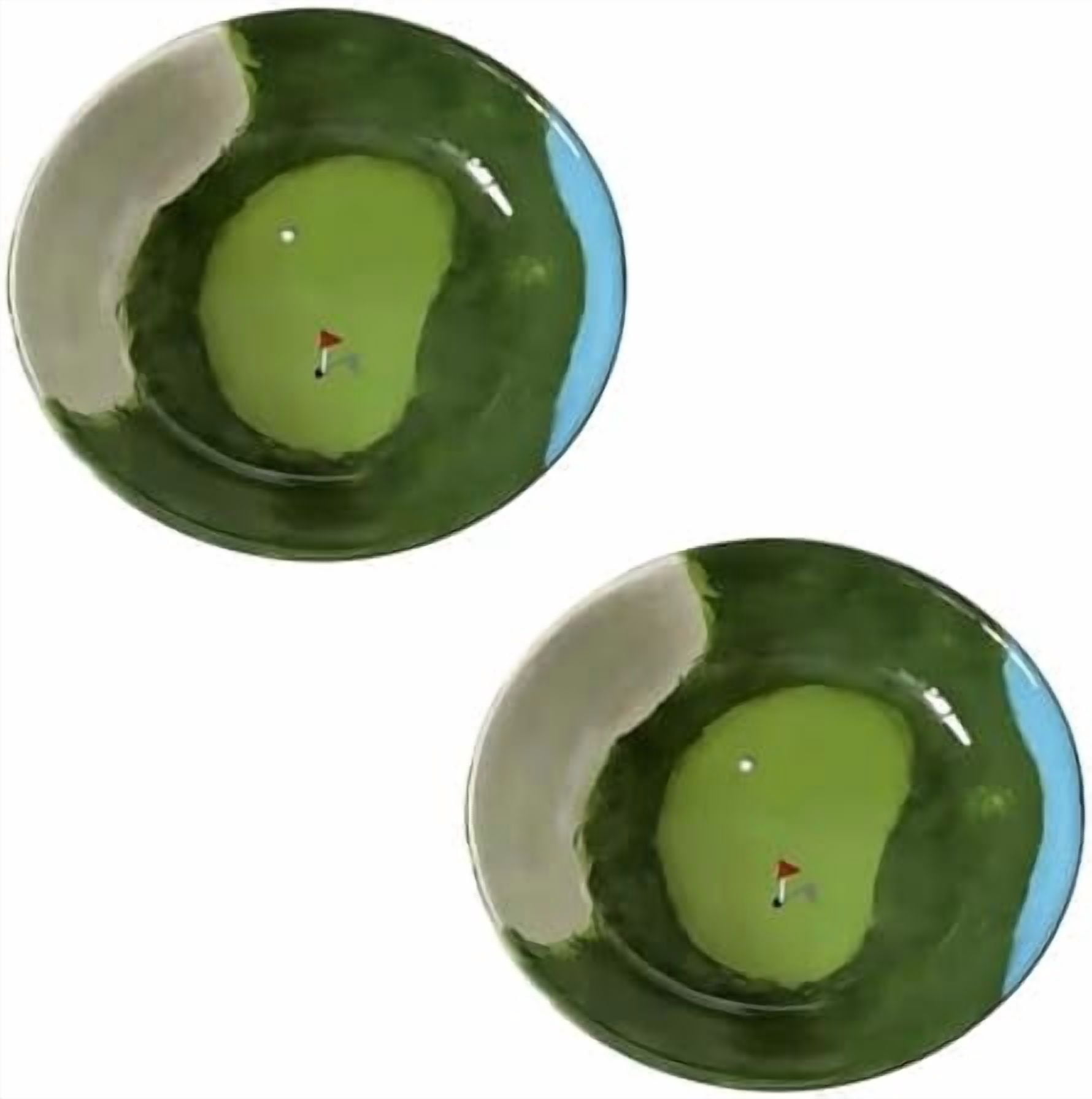 Hand Painted Golf Theme Small Cereal Bowl for Snacks Appetizers Home ...