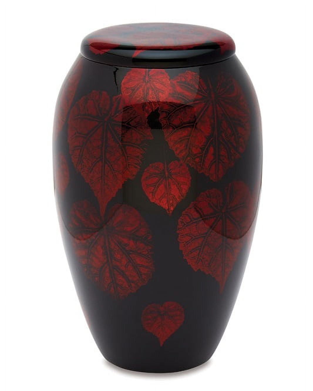 Free Shipping! MEMORIALS4U Hand Painted Metal Cremation Urn - Elegant ...