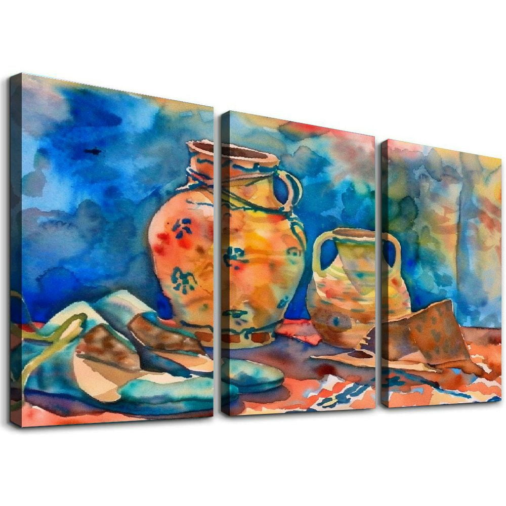 Hand Painted Still Life Art Poster Canvas Oil Painting Painting Vintage ...