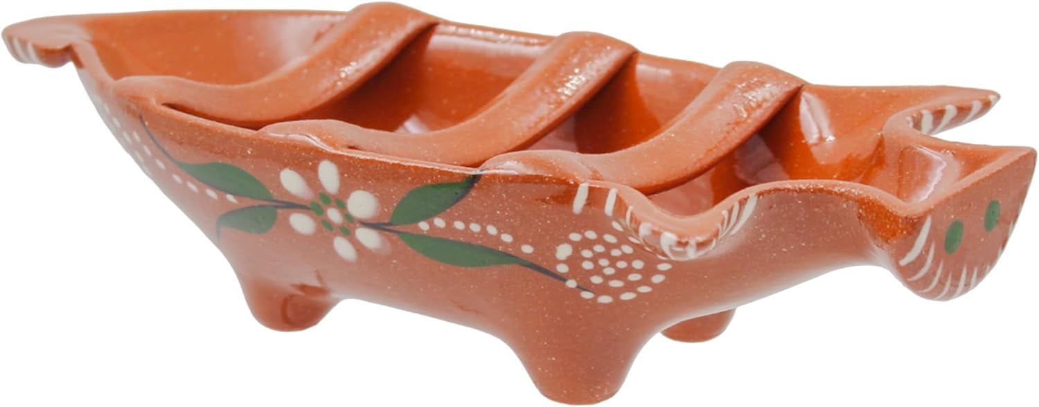 Hand-Painted Terracotta Pig-Shaped Sausage Roaster - Made in Portugal ...