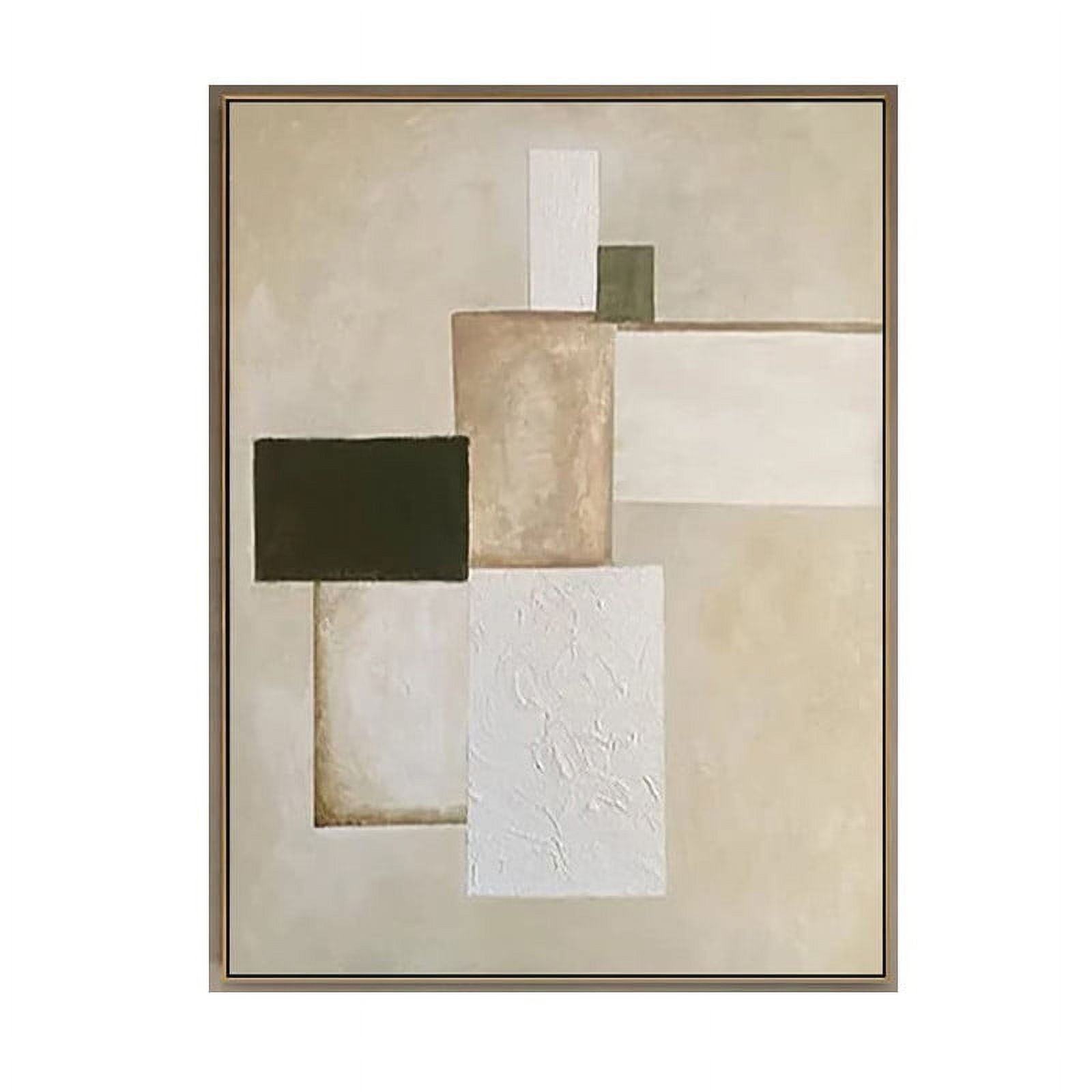 Hand Painting Canvas Painting Wabi Sabi Abstract Wall Art Earth Tone ...