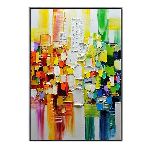 Hand Painting Canvas Painting Wabi Sabi Abstract Wall Art Earth Tone ...