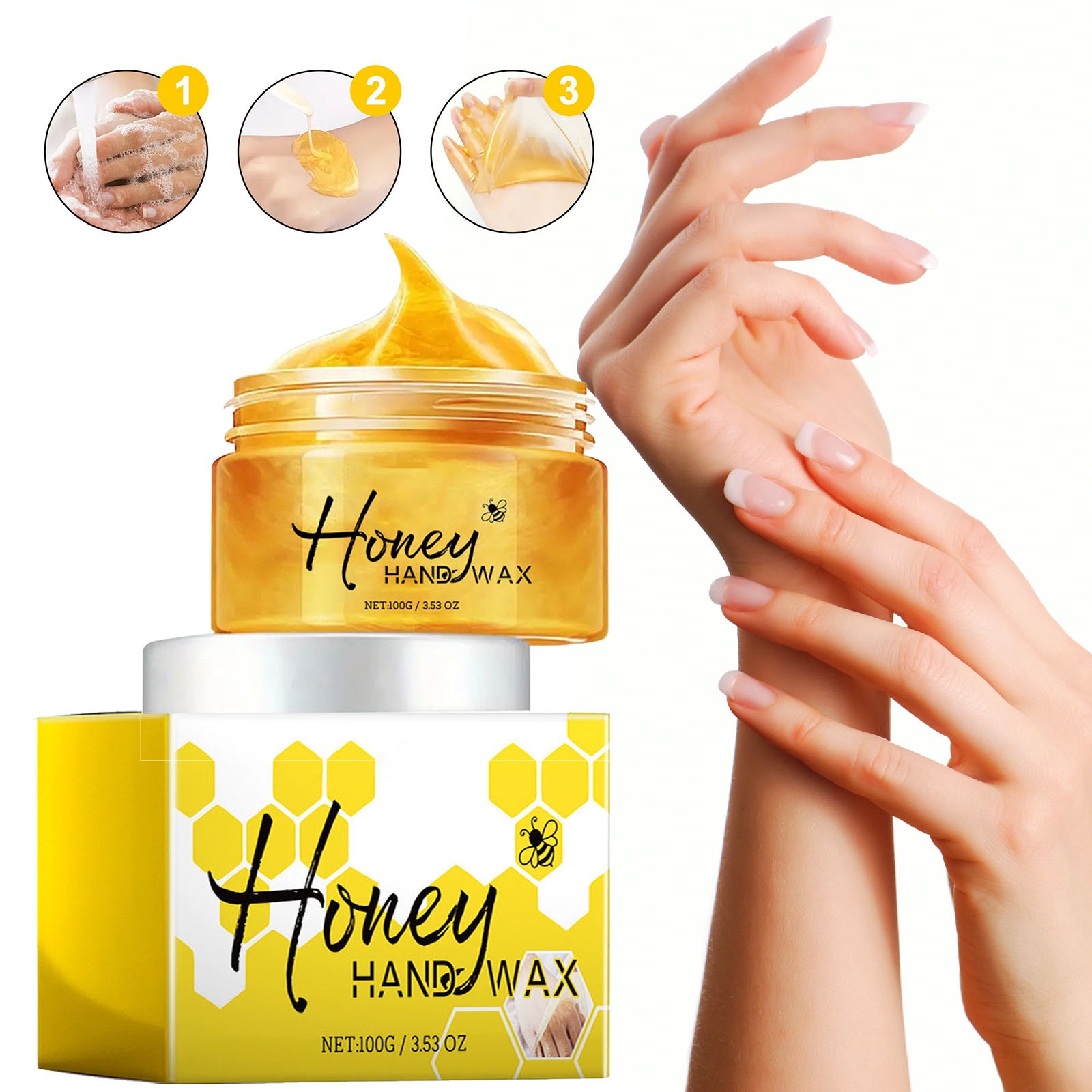 Hand Peeling Hand Tearing Milk Peel Off Hand Hand Wax For Dry Hands ...