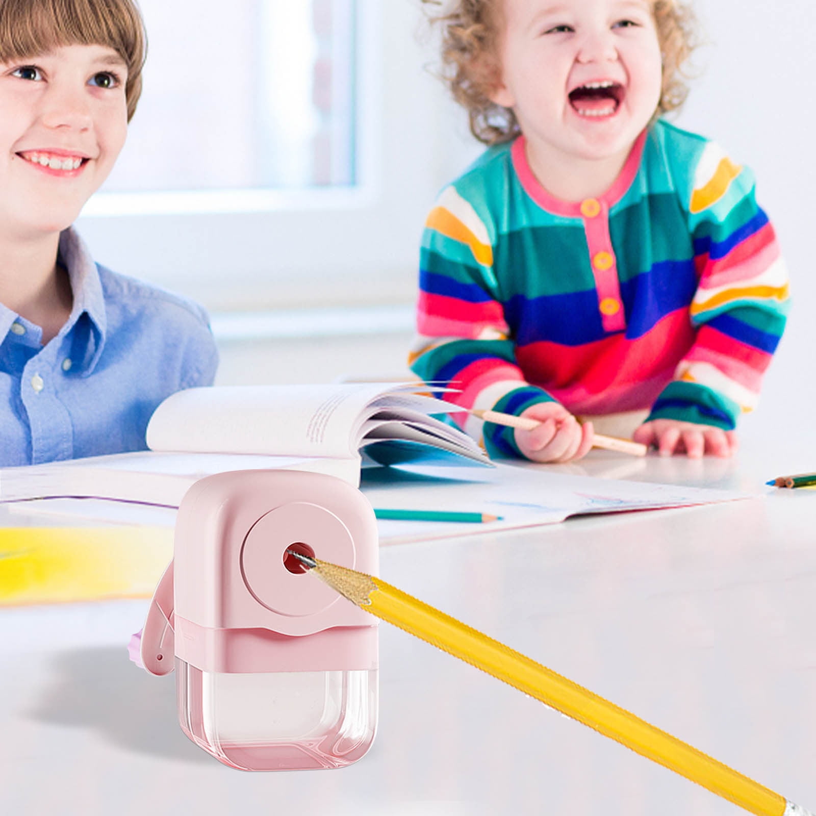 Hand Pencil Sharpener Large | Manual Crank Sharpening | Durable Metal ...