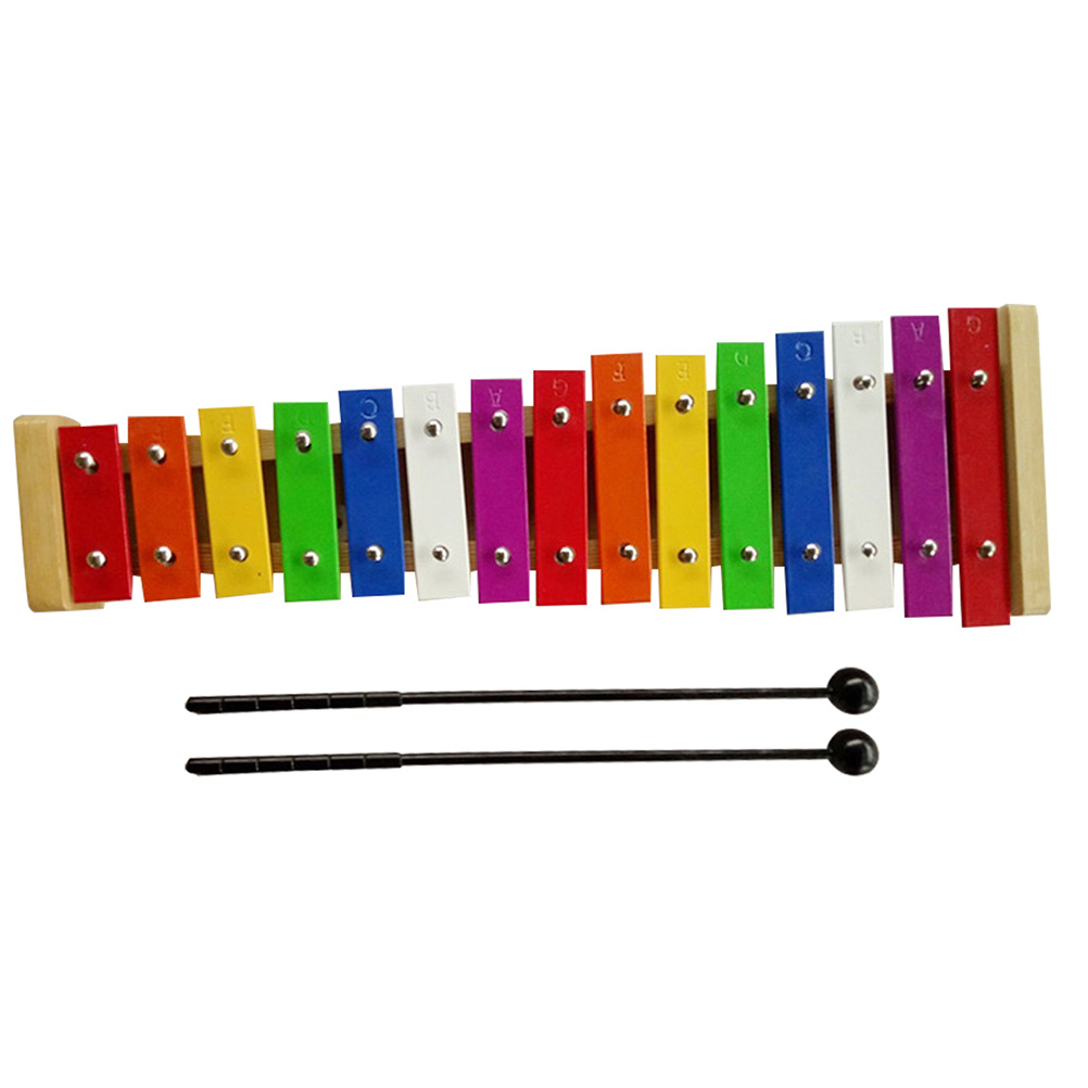 Hand Percussion Birthday Gift Wooden Knocking Piano Metal Educational ...