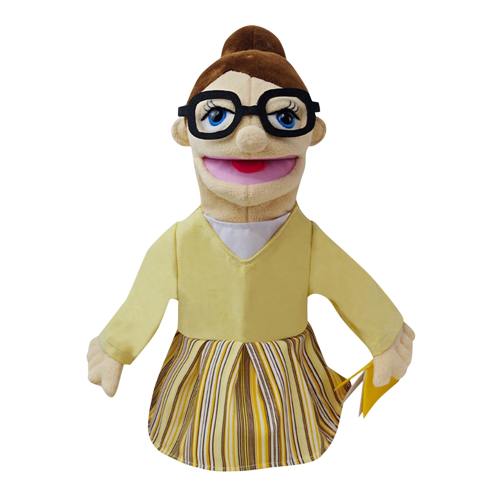 Hand Plush Toys Role Play Hand Puppets Police Doctor Teacher Pirate ...