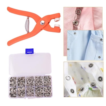 50 Sets Snaps Buttons for Sewing Snaps with Snap Pliers Fastener for ...