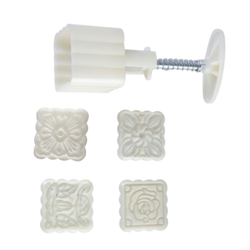 Hand Pressed Cakes Mold Bean Pastes Cake Press Traditional Square ...