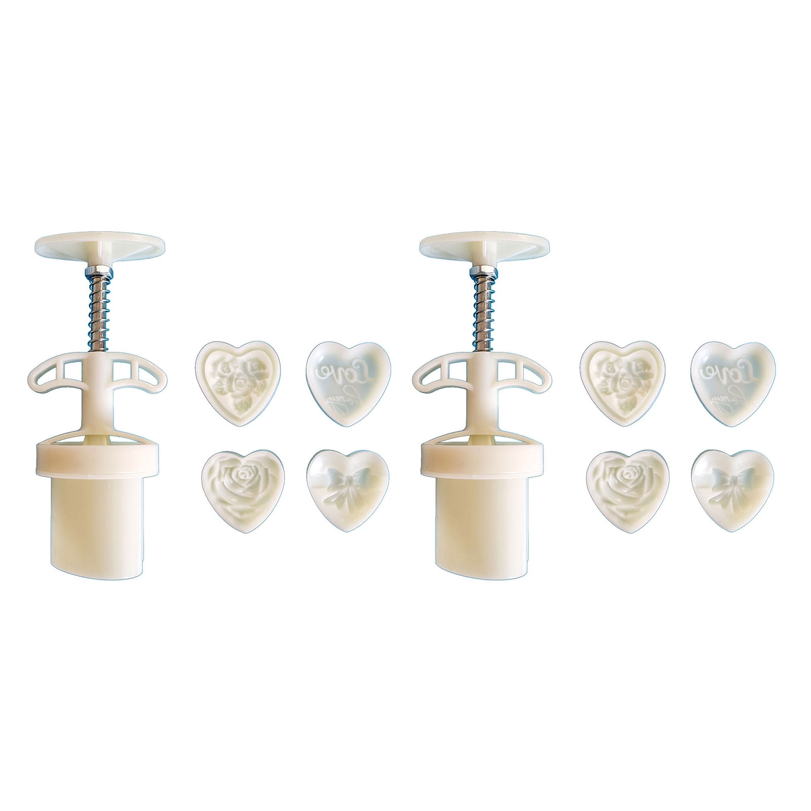 Hand-Pressure Cake Mold Mid-Autumn Festival Pastry Tool Heart Rose ...