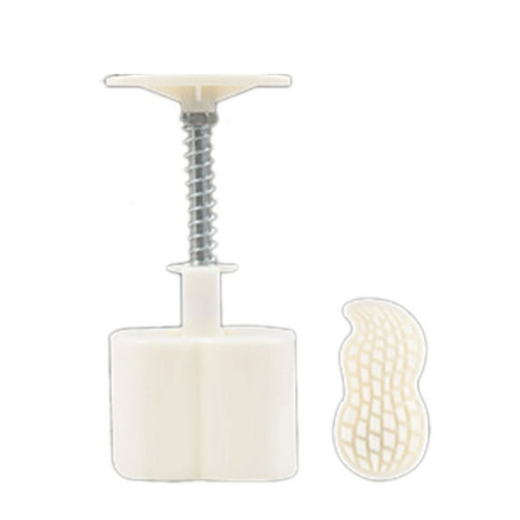 Hand Pressure Moon Cake Molds Peanut Persimmon Cookie Stamp Moon Cake ...