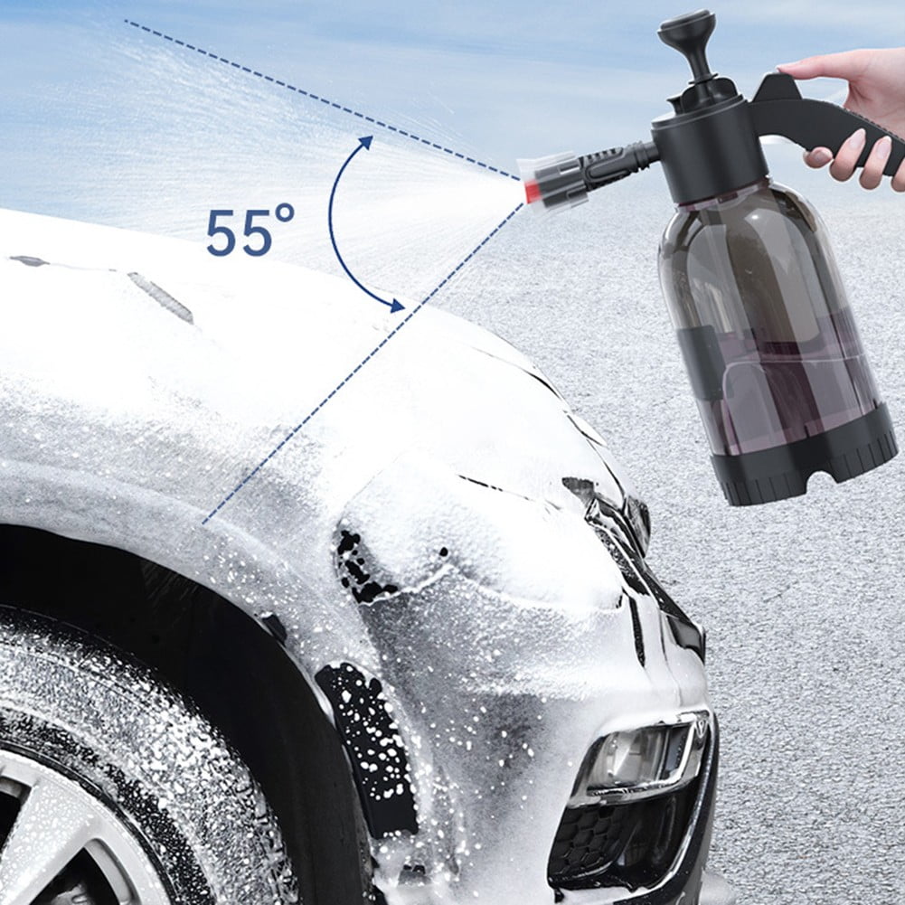 Hand Pump Foam Sprayer Car Wash Hand Foam Watering Can Car Detailing ...