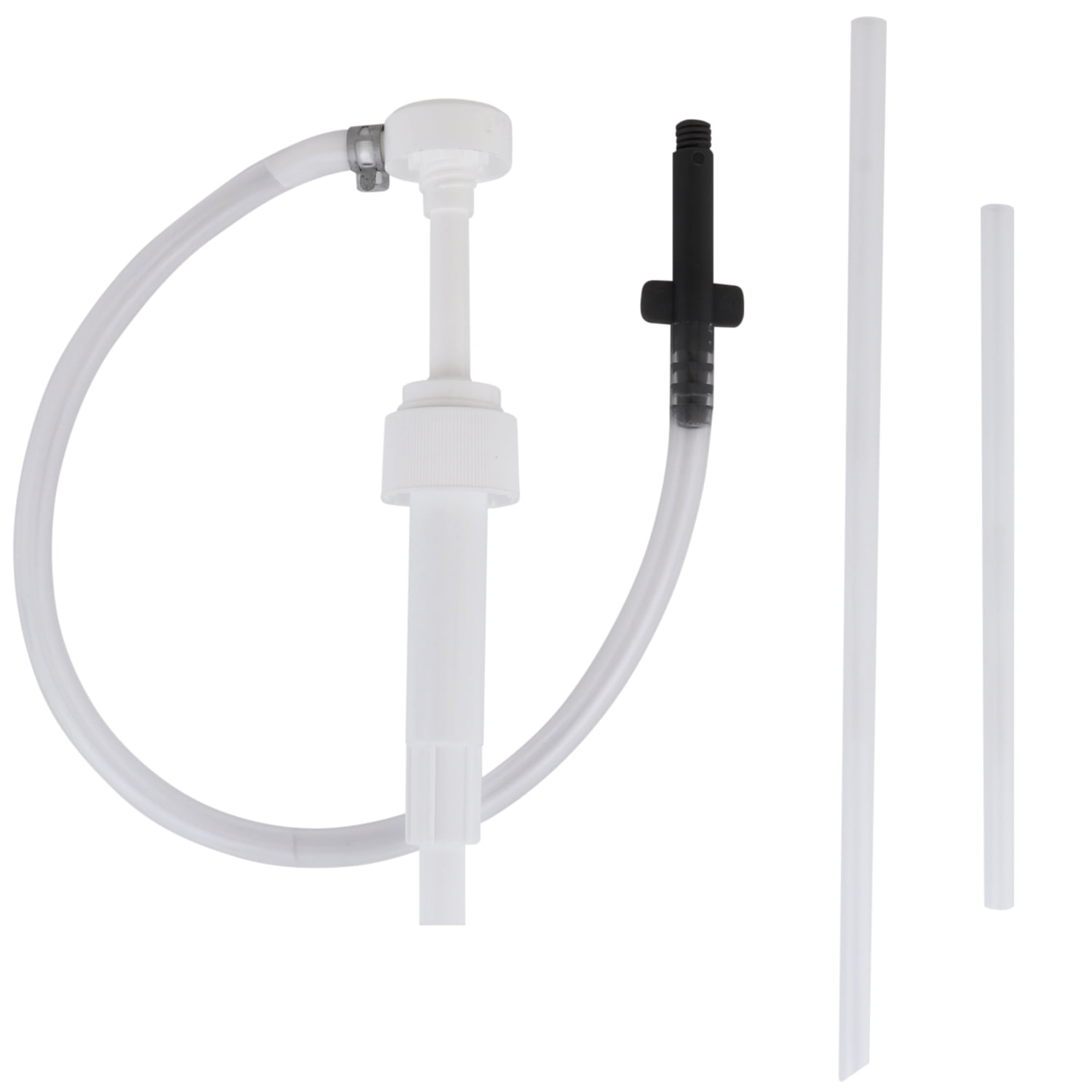 Hand Pump for Quart Bottles with Plastic Hands-Free Adapter (28mm neck ...