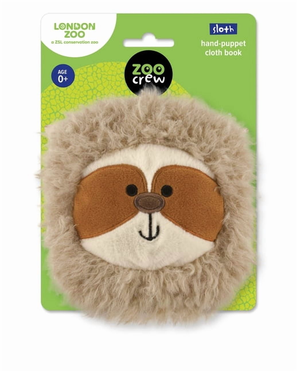 Hand-Puppet Cloth Book Sloth, (Paperback) - Walmart.com