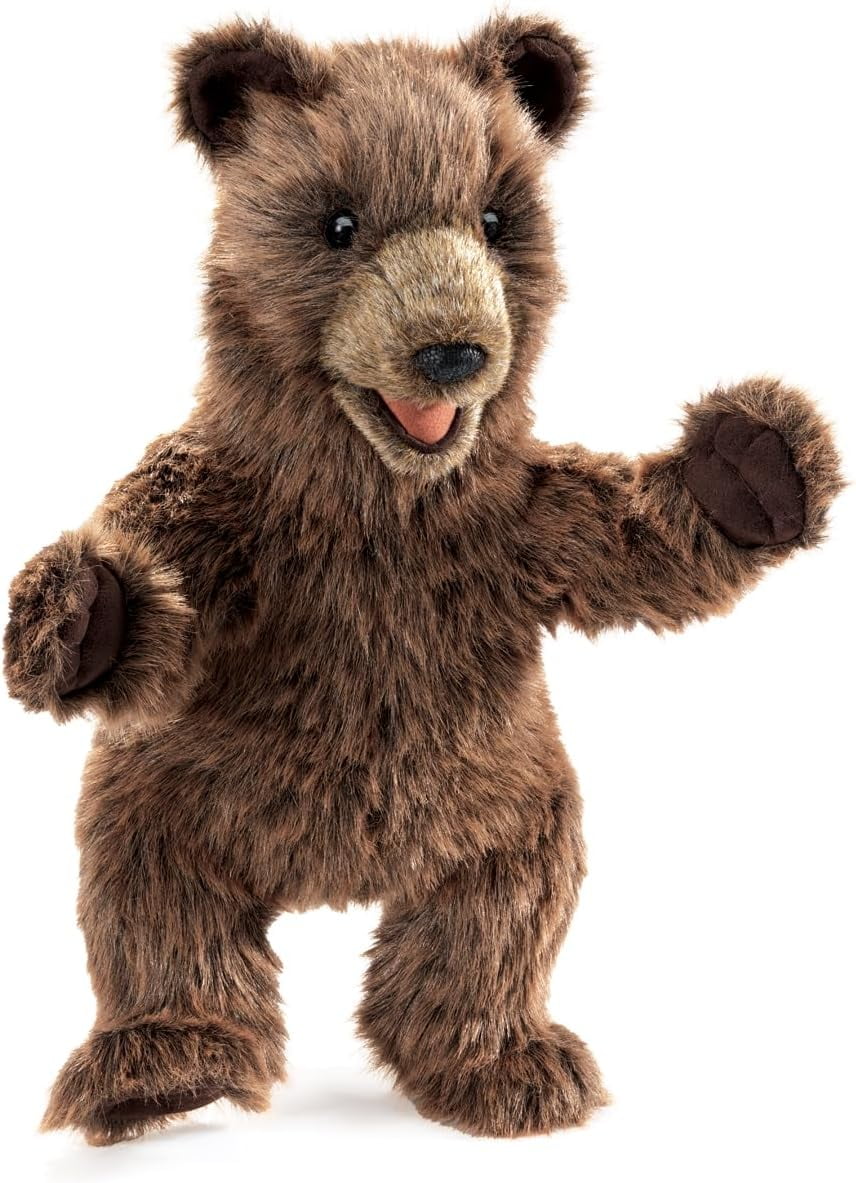 Folkmanis Puppets Bear Cub Hand Puppet - Walmart.com