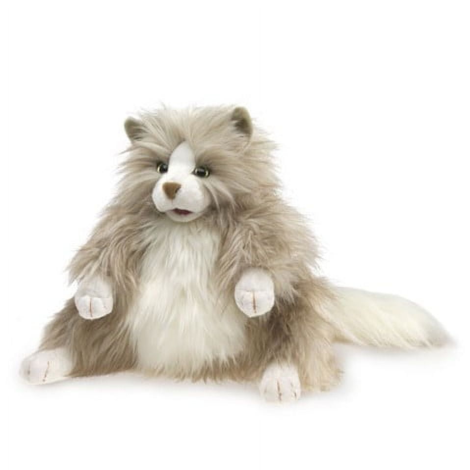 Folkmanis Puppets Fluffy Cat Puppet - Walmart.com