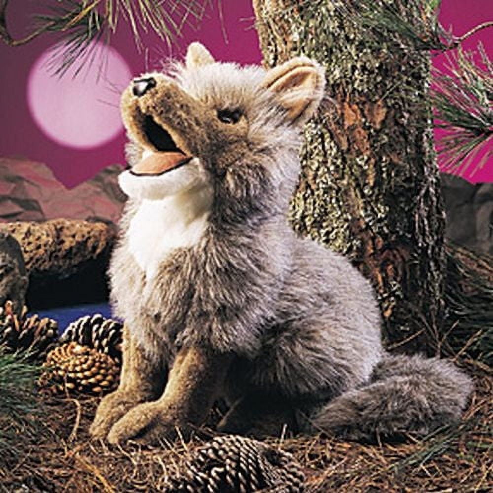 Hand Puppet - Folkmanis - Coyote New Animals Soft Doll Plush Toys 2226 ...