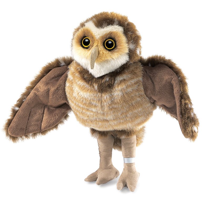 Owl Hand Puppet ECO Puppet Buddies Owl Hand Puppet | The Puppet