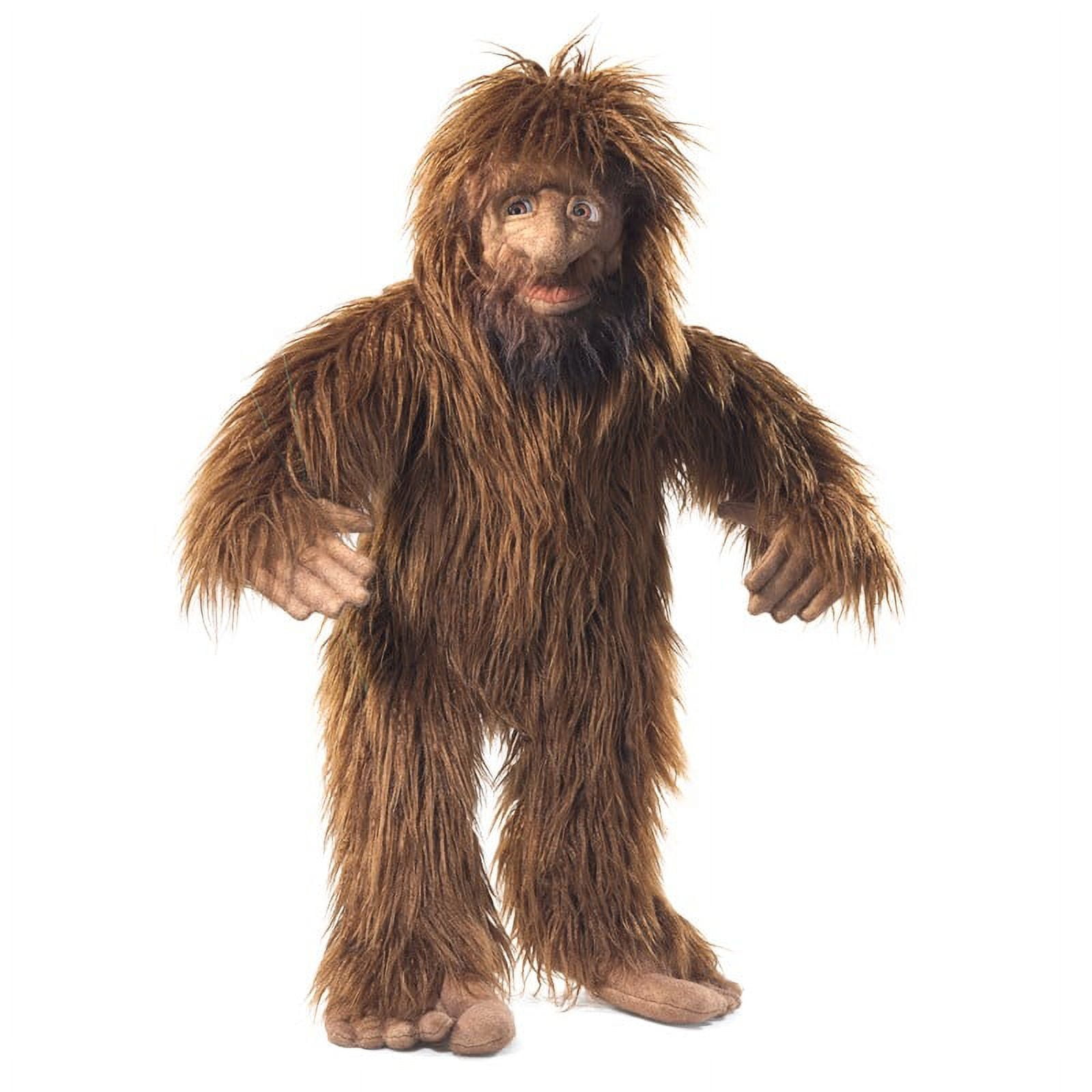 Folkmanis Sasquatch Hand Puppet with Movable Mouth - 3180 - Walmart.com