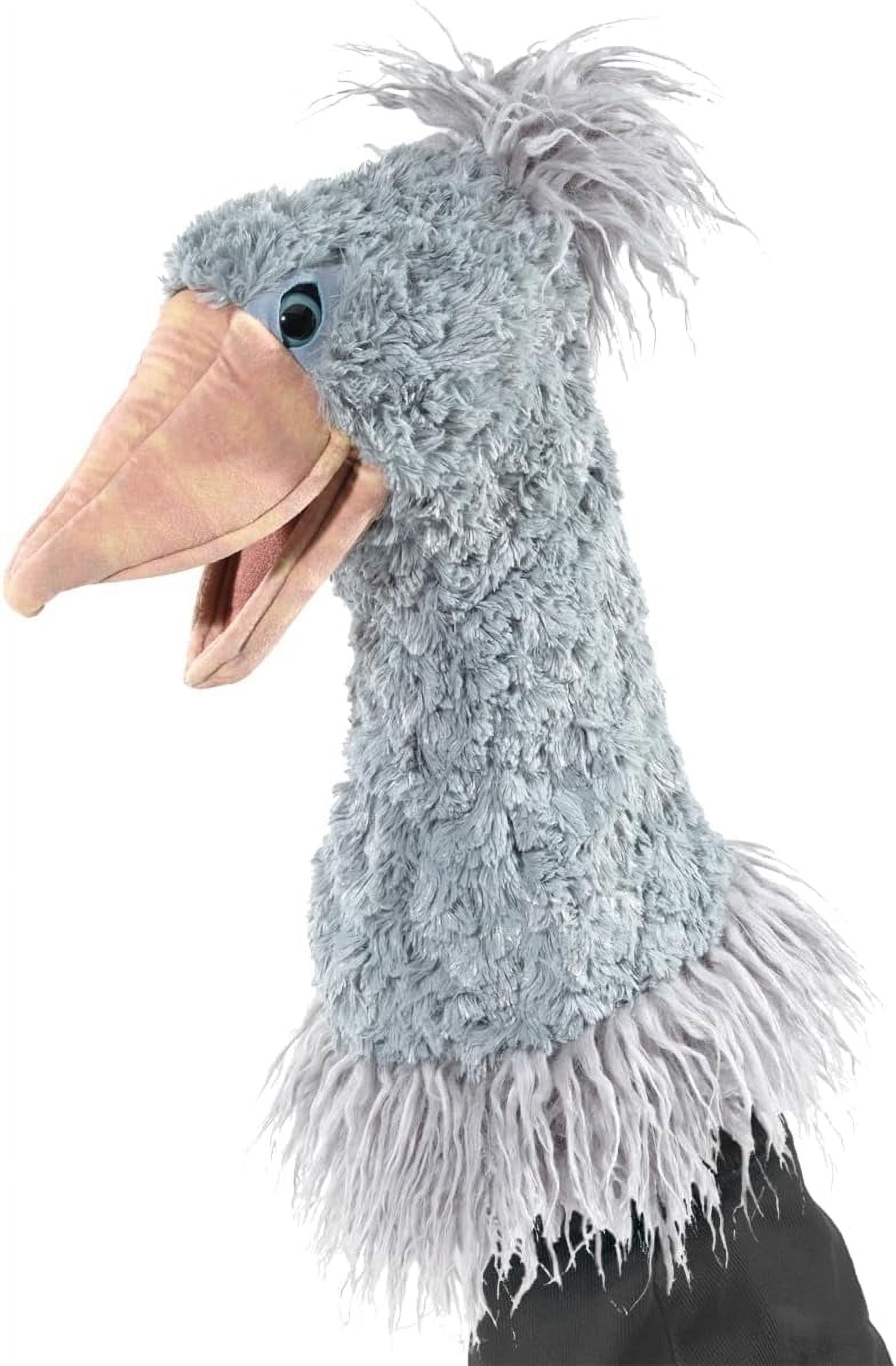 Hand Puppet - Folkmanis - Shoebill Stage Puppet 3213 - Walmart.com